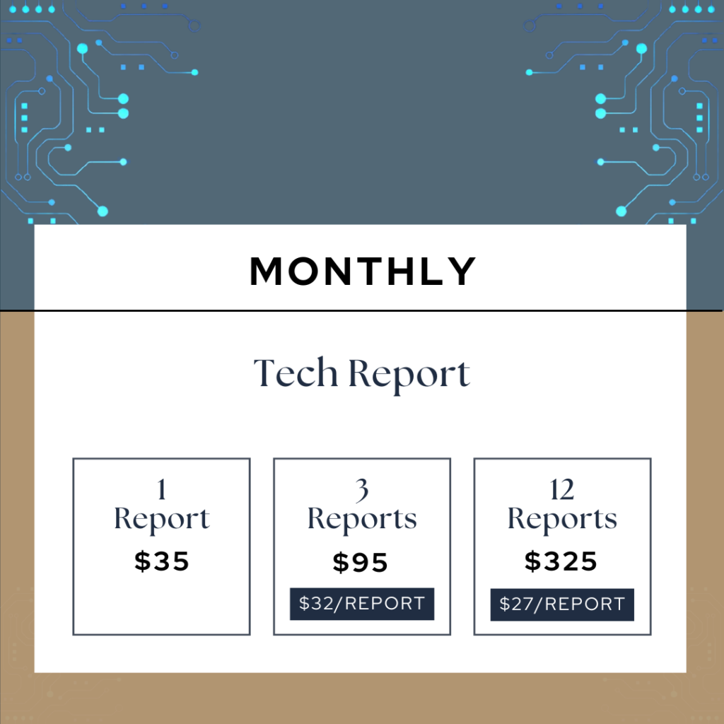 MMA Monthly Tech Report - Merriman Market Analyst